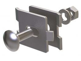 Corner connector calvanized | Fenceweb